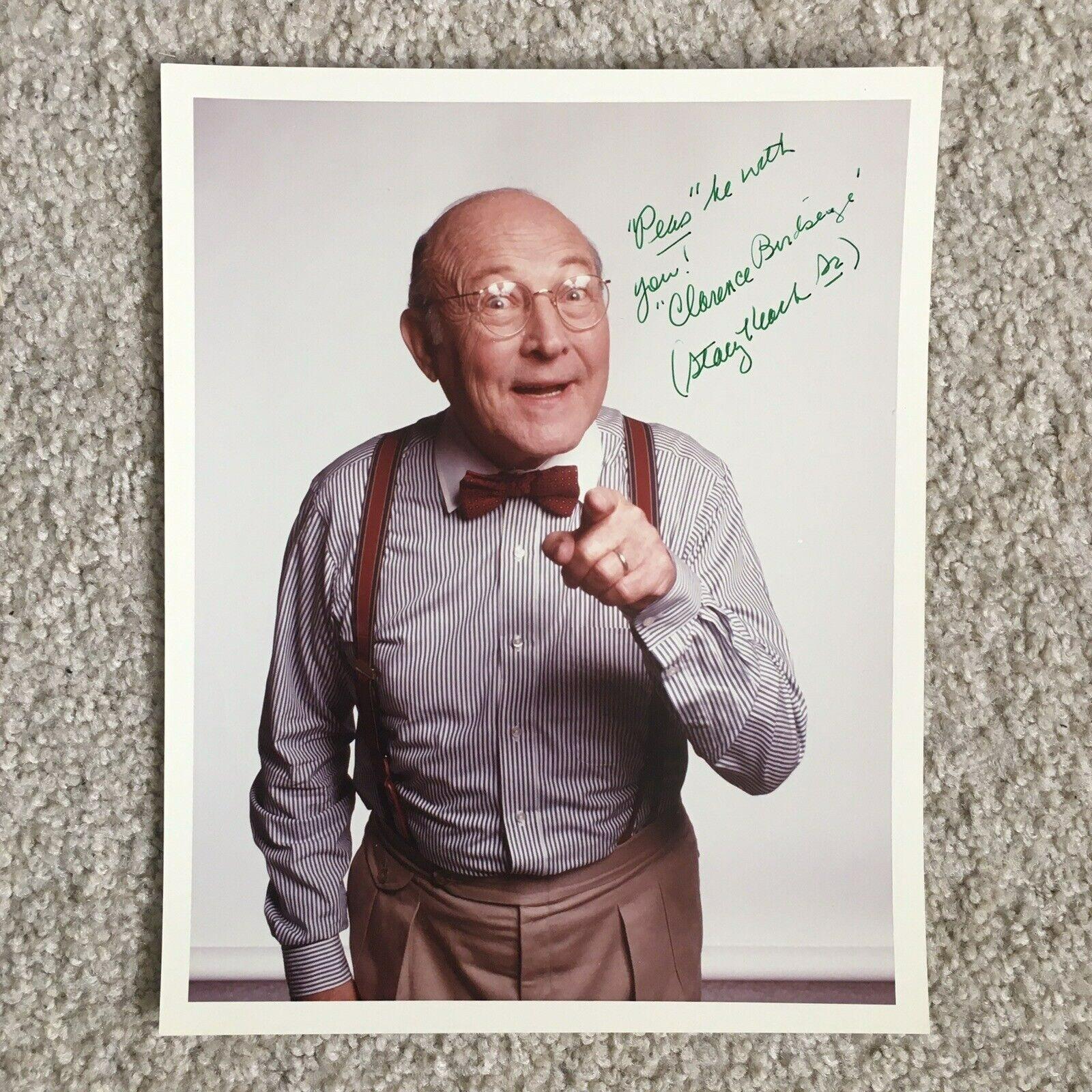 STACY KEACH SR. Signed Autographed Black Color Photo 8 X 10” - Clarence ...