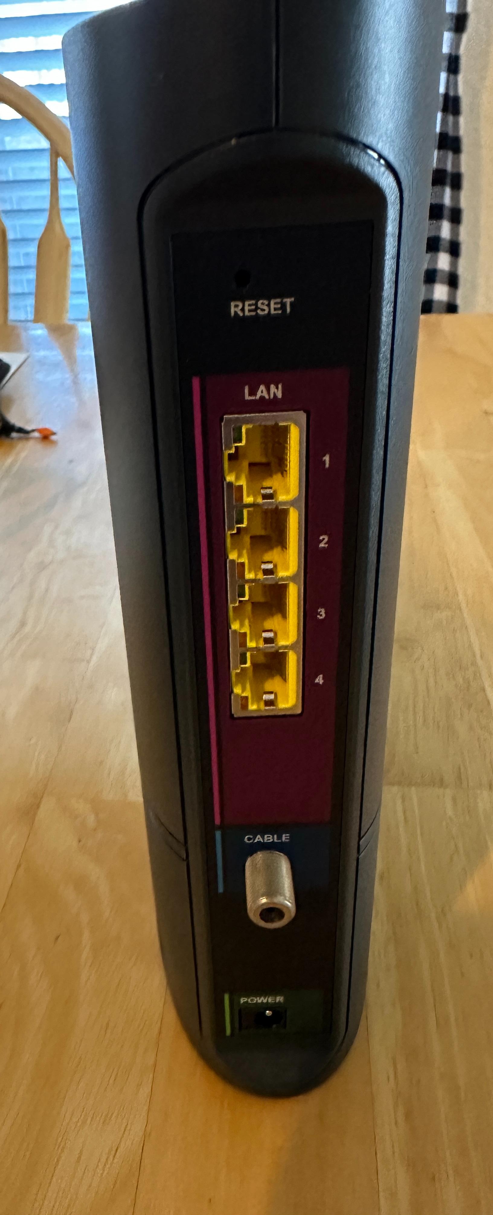 ARRIS Surfboard G34 DOCSIS 3.1 Wi-Fi 6 Cable Modem AX3000 Open Box ...