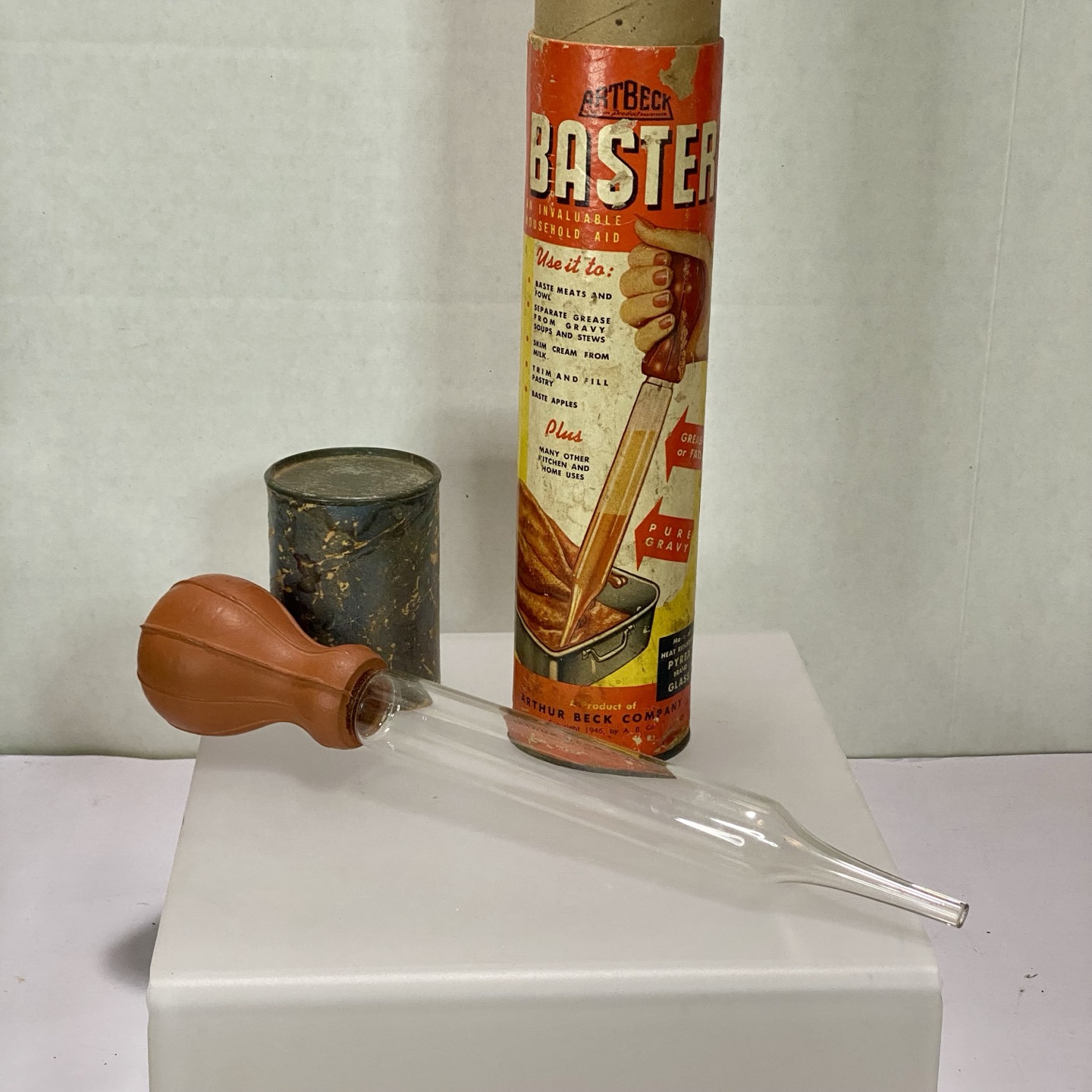ArtBeck Baster with Pyrex Glass Bottom