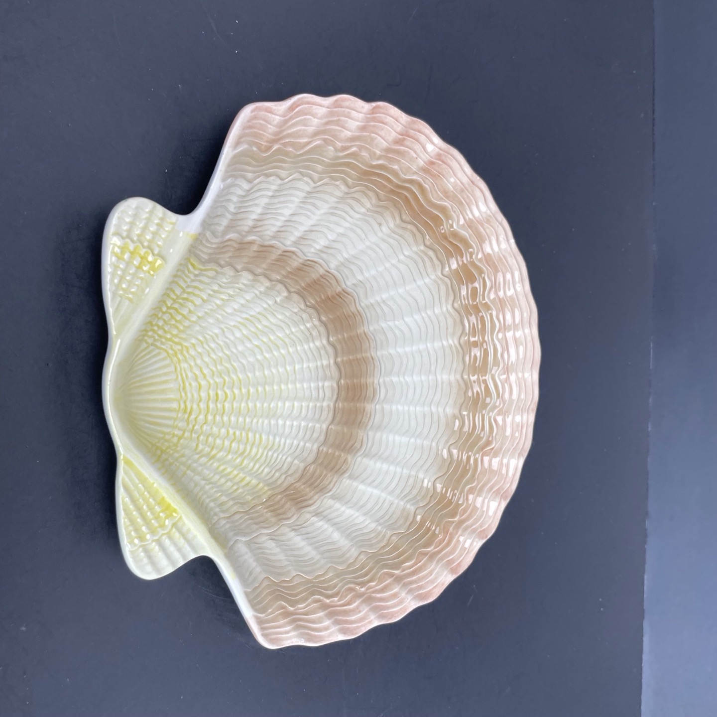 Vintage Otagiri Sea Shell Trinket Dish Ceramic Dresser Mini Tray Japan ...