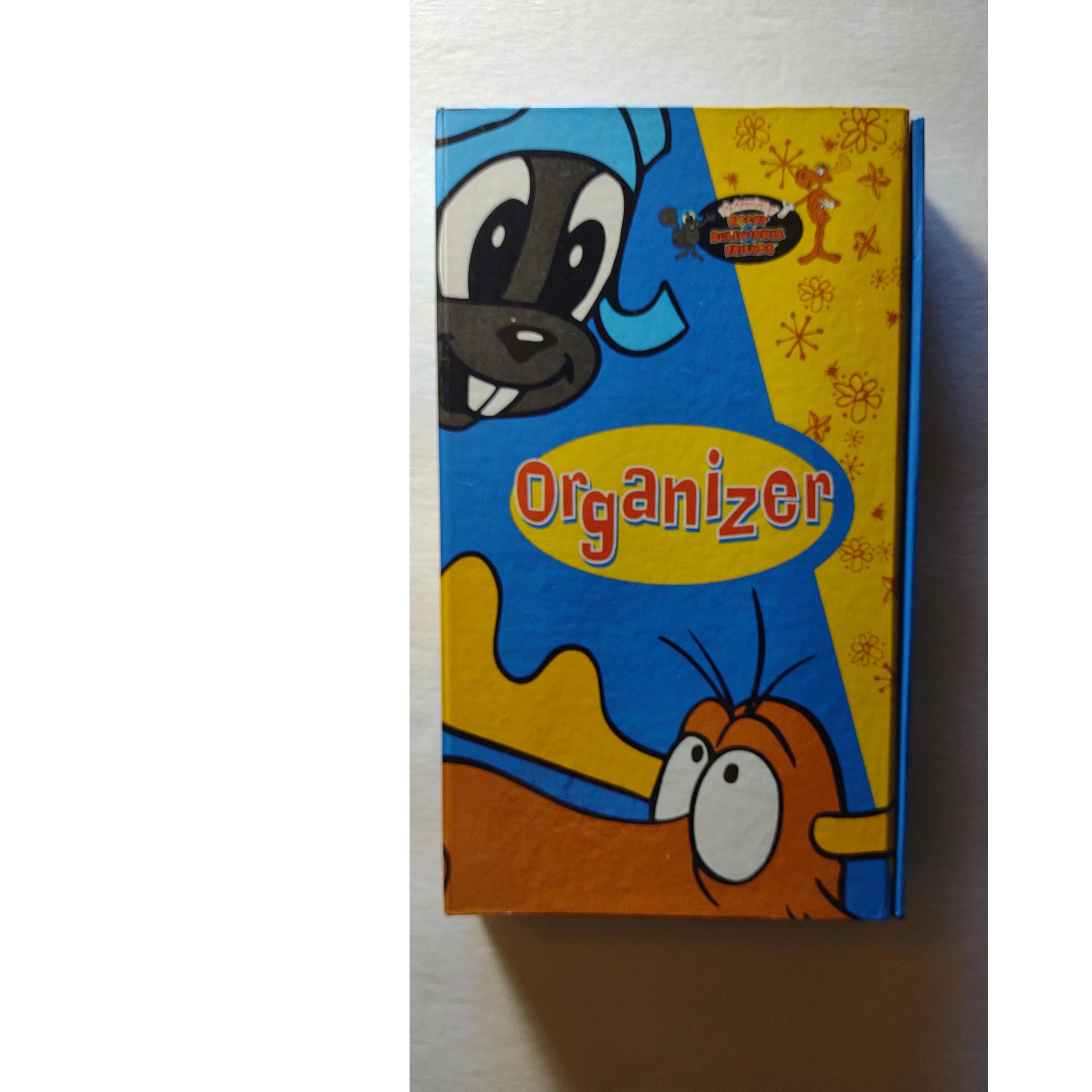 Adventures Of Rocky And Bullwinkle Vintage Organizer Licensed Diary ...