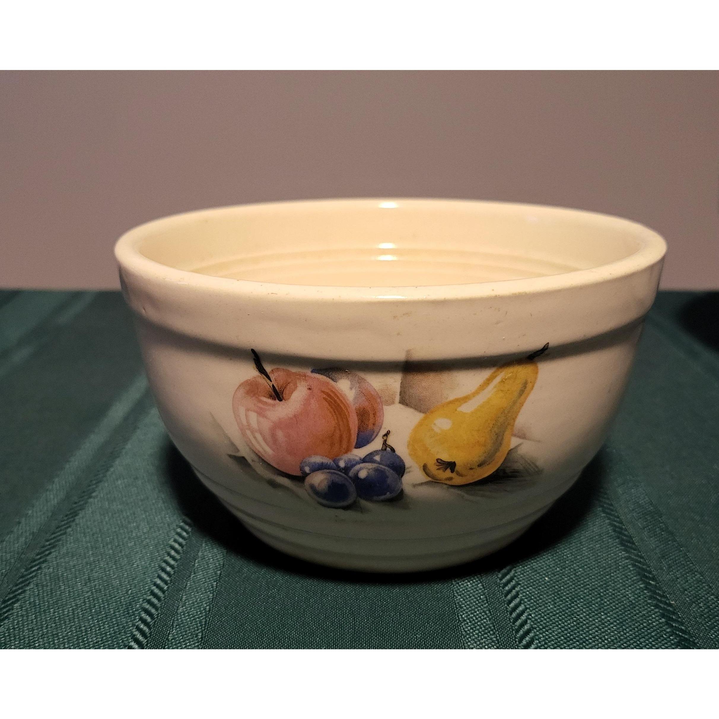1940s Knowles Utility Ware 6" Serving Bowl