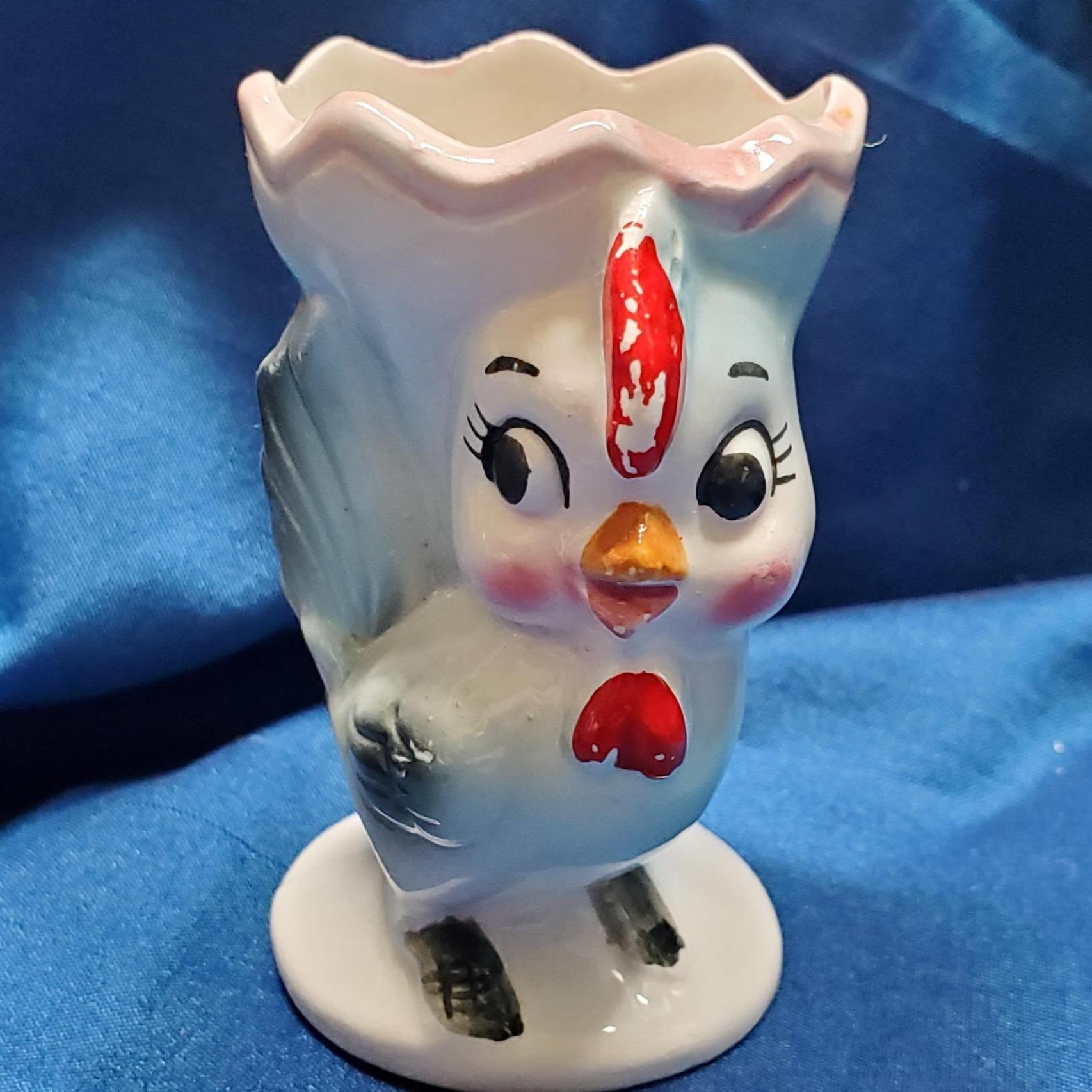 Blue Chick Egg Cup made in Japan