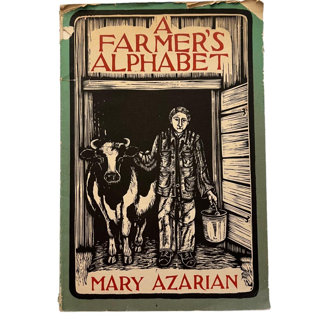 1982 A Farmers Alphabet. Vintage Childrens Book by Mary Azarian. ABC ...