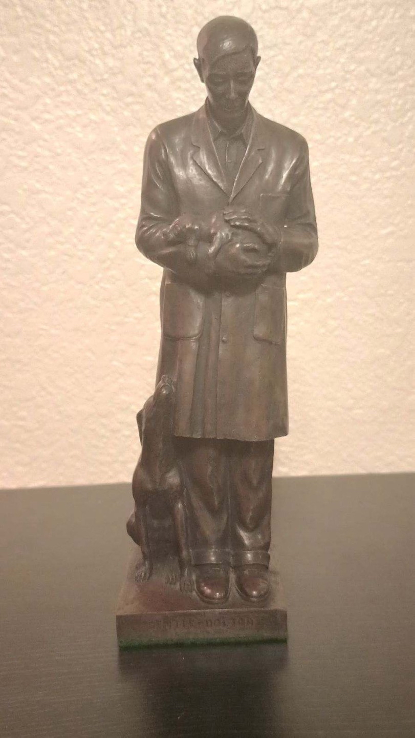 1982 Gentle Doctor Statue