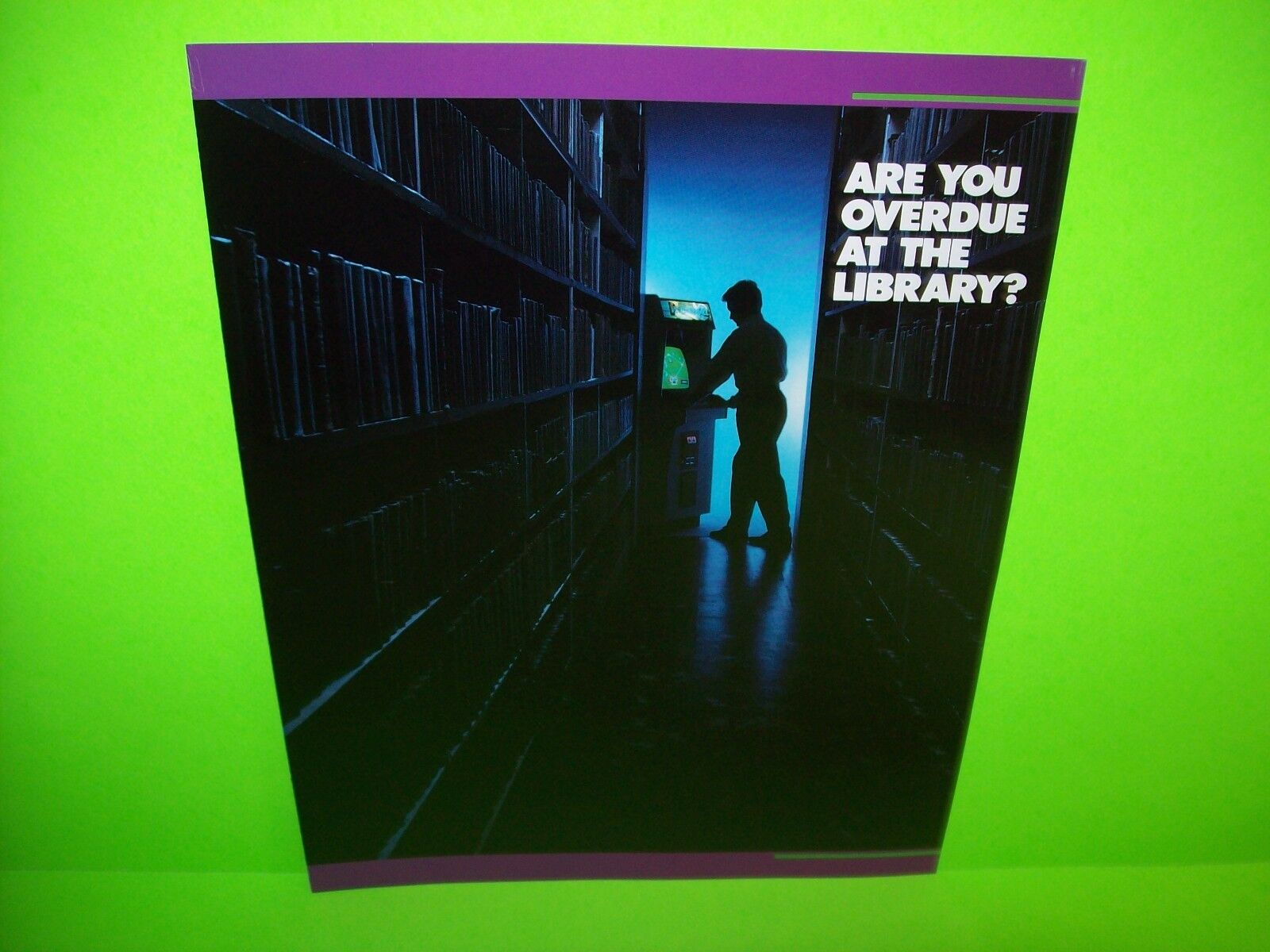 Nintendo VS System Library FLYER 1984 Original NOS Video Game Foldout ...