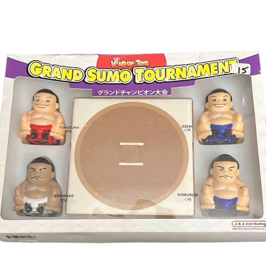 GRAND SUMO TOURNAMENT Wind Up Toy Wrestling Game by Wind Up Toys
