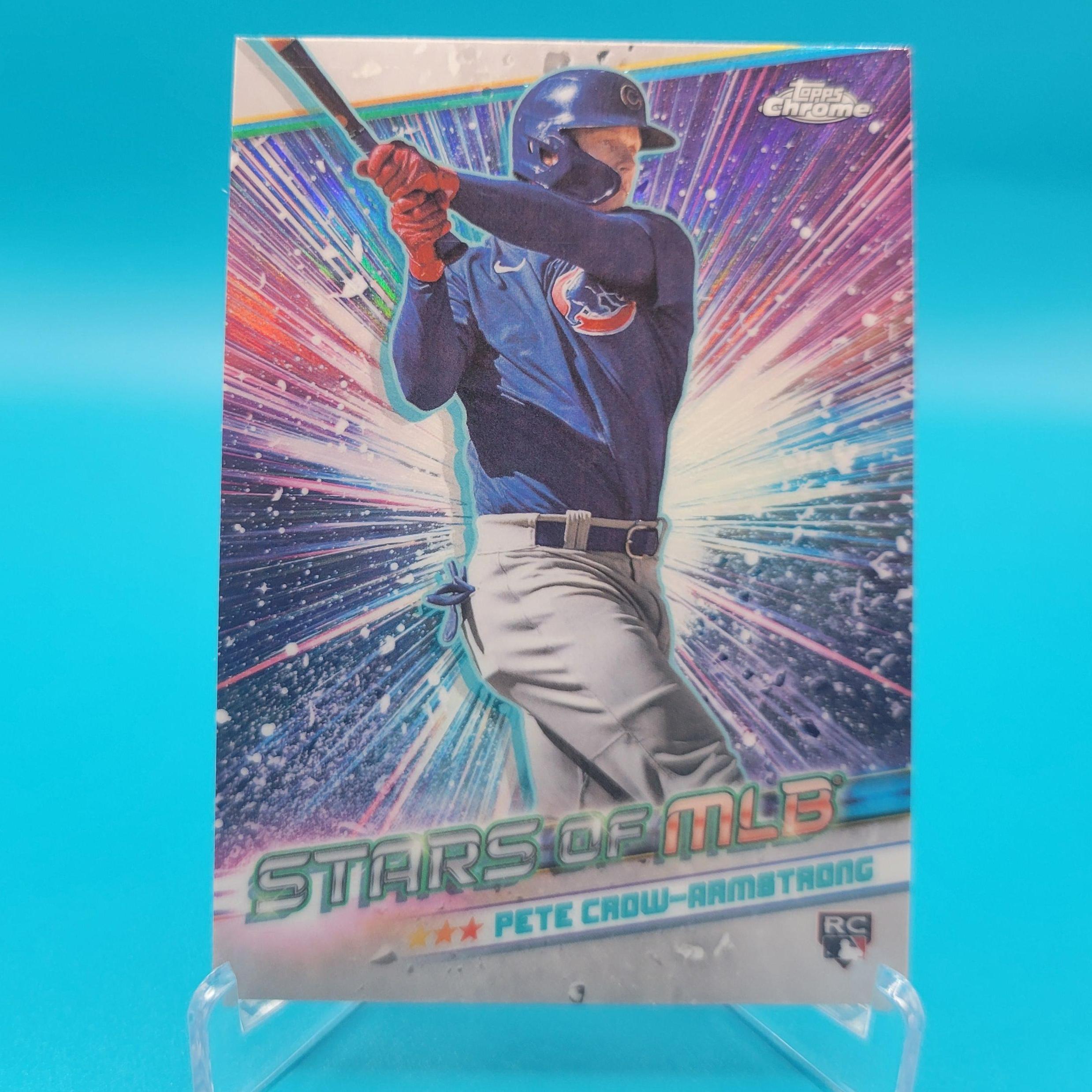 Pete Crow-Armstrong 2024 Topps Chrome Stars Of MLB RC Baseball Card ...