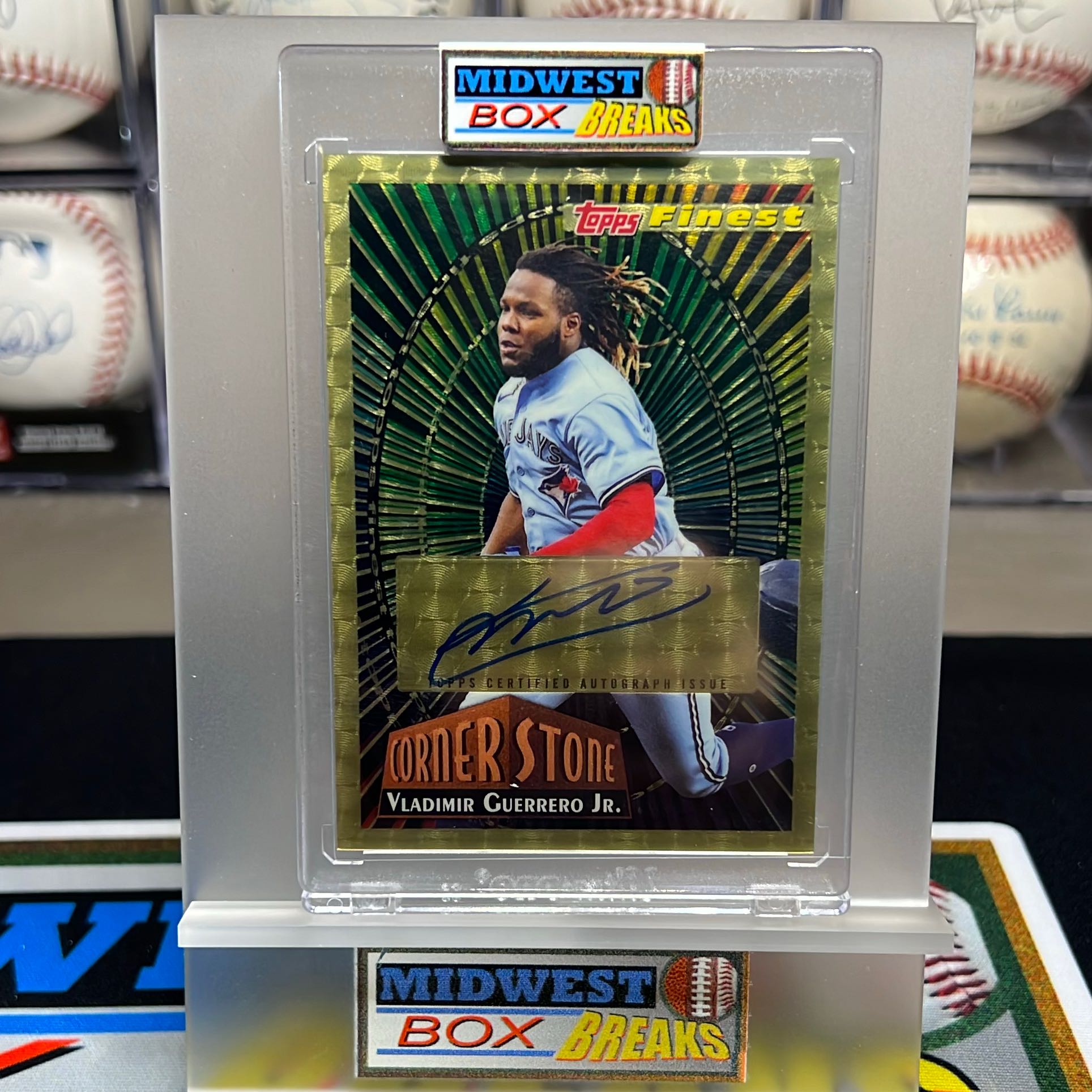 ‘22 Topps Finest Vlad Guerrero Jr. 1/1 superfractor auto