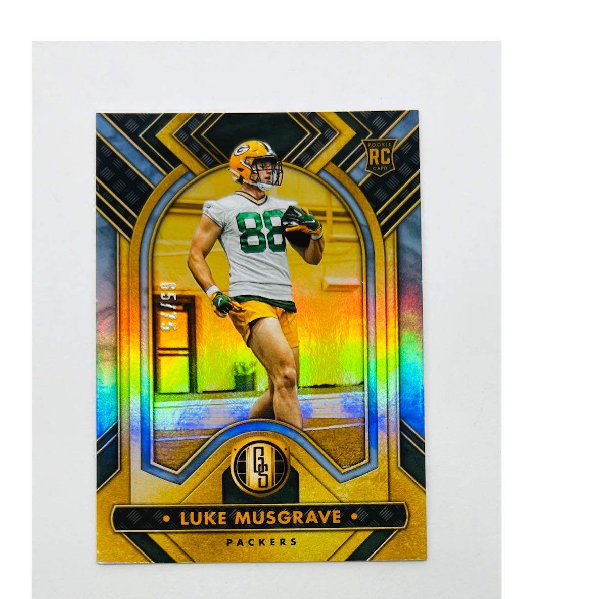 2023 Gold Standard Luke Musgrave RC /75 Green Bay Packers