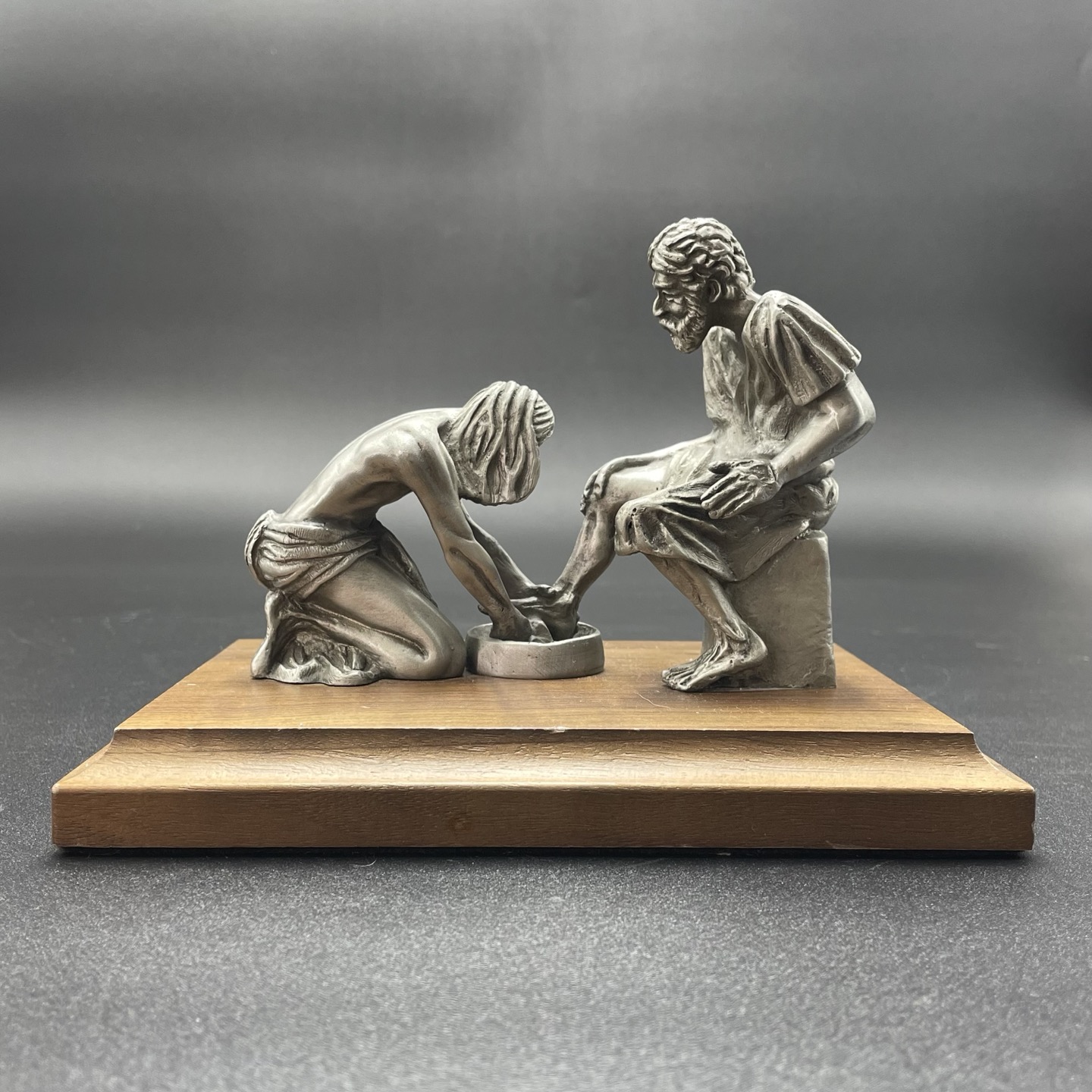 Divine Servant Pewter Max Greiner Jr Holy Religious Sculpture Figurine ...
