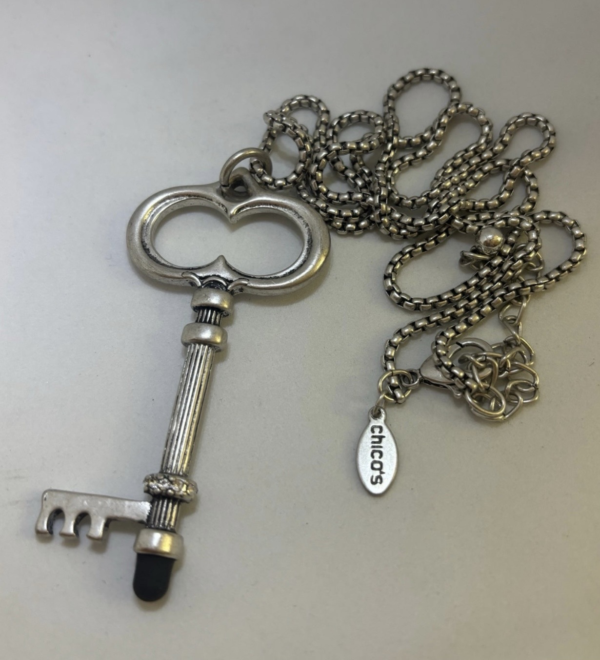 Large Key Pendant By Chicos