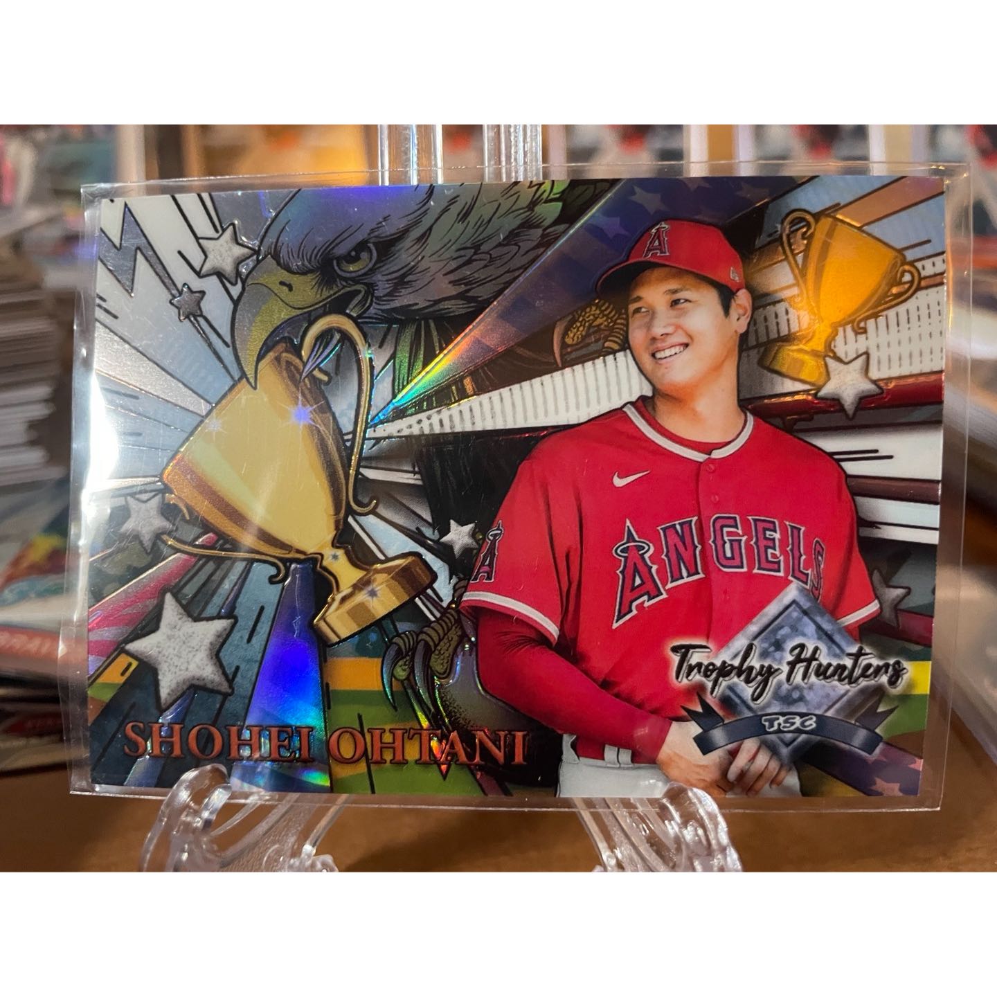 2022 Stadium Club Chrome Shohei Ohtani Trophy Hunters