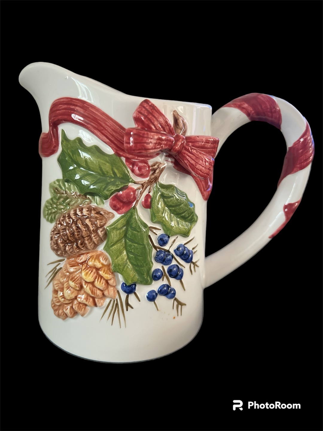 Otagiri Rose Baxter Holiday Pitcher