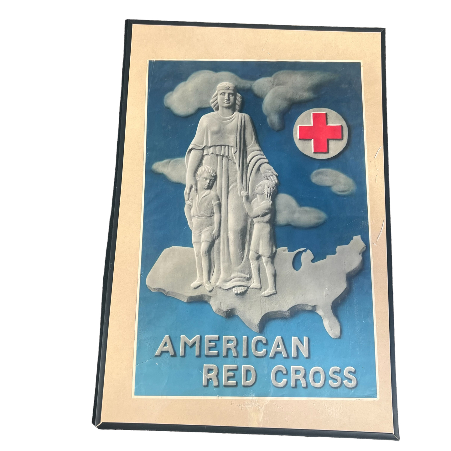 Original WW1 American Red Cross Poster