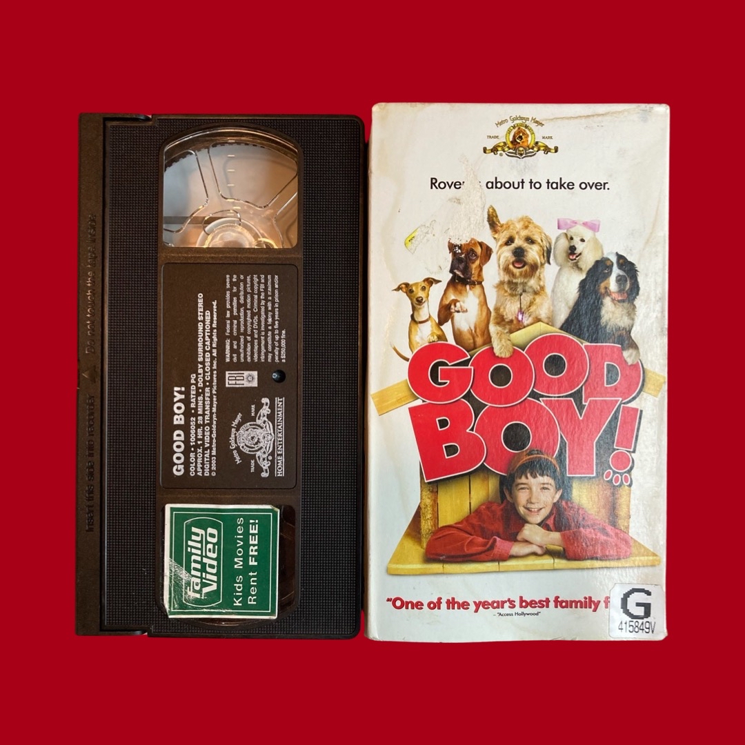VHS MOVIE - “Good Boy!” “Rover Is About To Take Over” - “One Of The ...