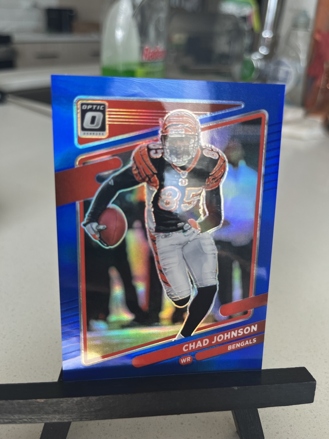 Default - Chad Johnson 2021 Optic Contenders Blue Prizm /179 Cincinnati ...