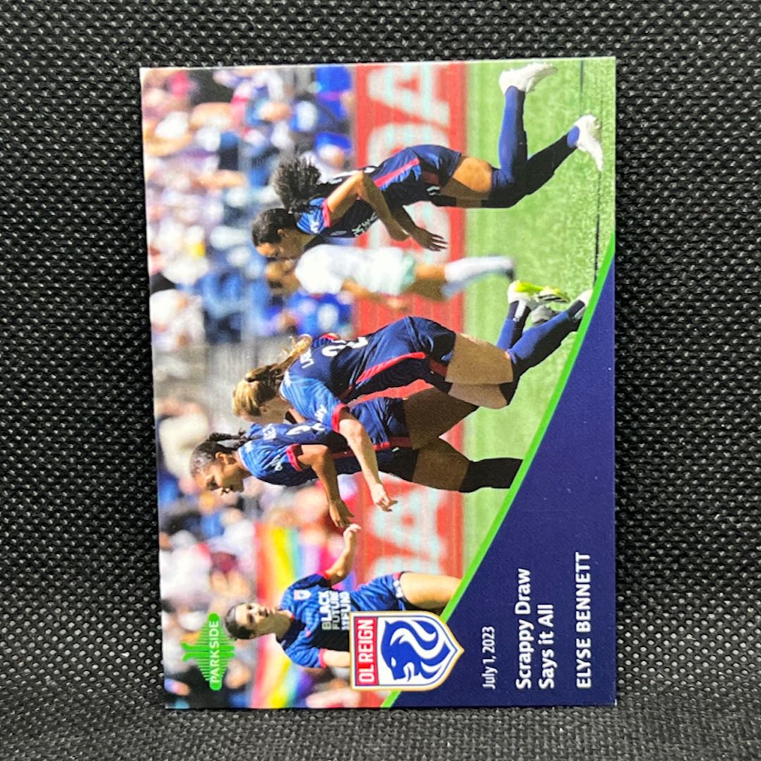 Elyse Bennett 2023 Parkside NWSL Pronto #78 Soccer Card