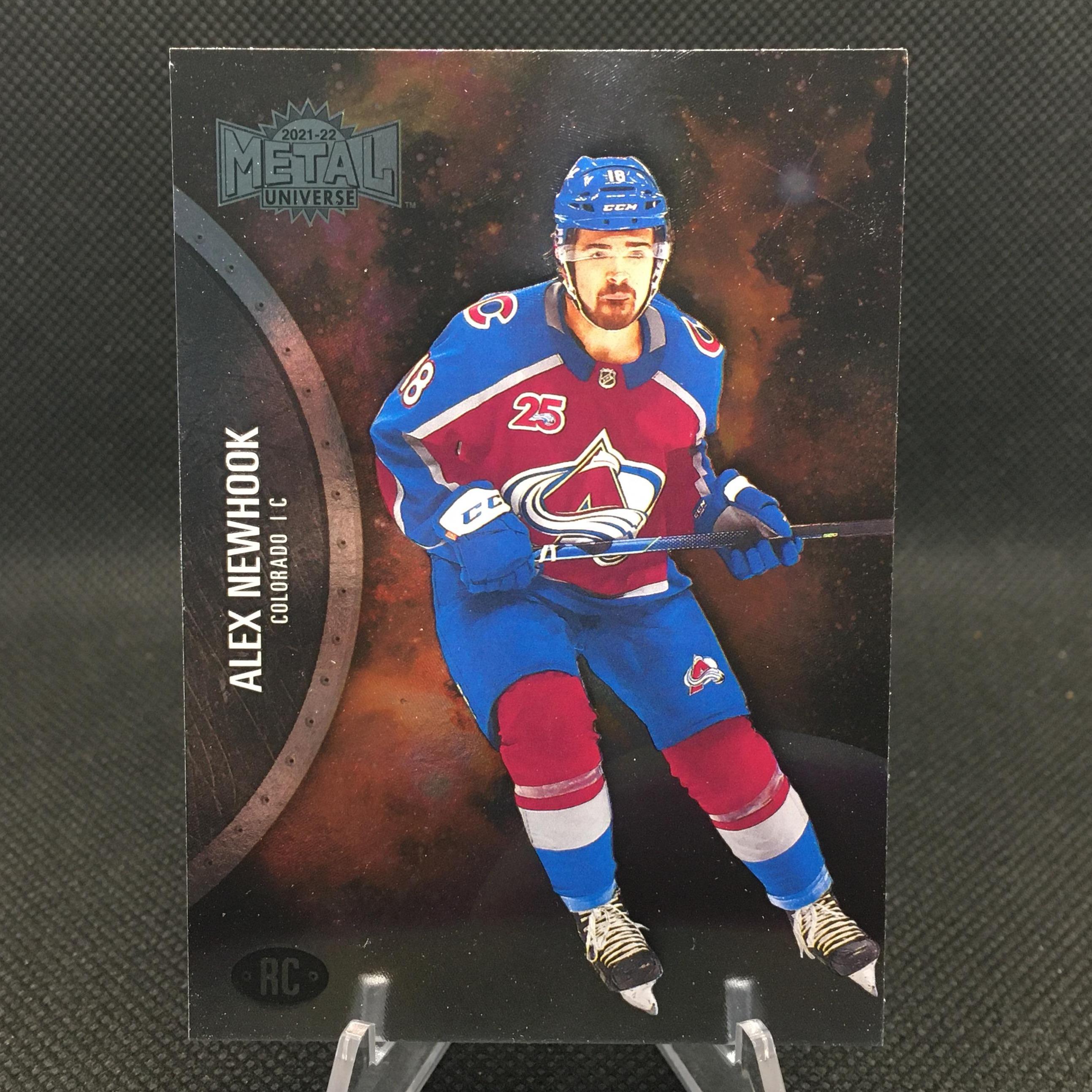 Alex Newhook 2021-22 Skybox Metal Universe Rookie Card RC #180 ...