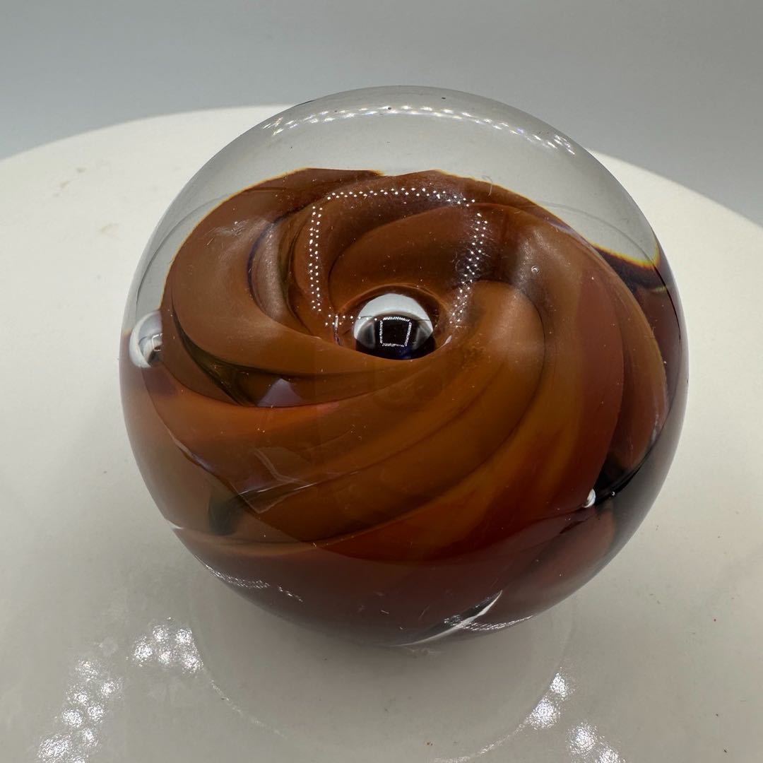 Blenko paperweight