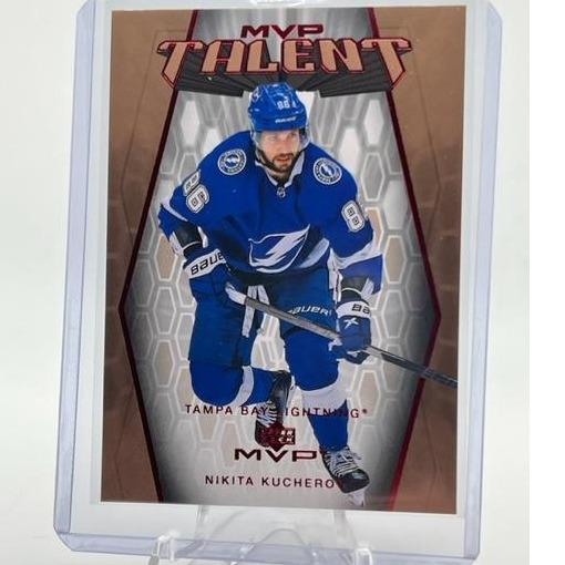 Nikita Kucherov 2023-2024 Upper Deck MVP Hockey 20th Anniversary Tampa ...