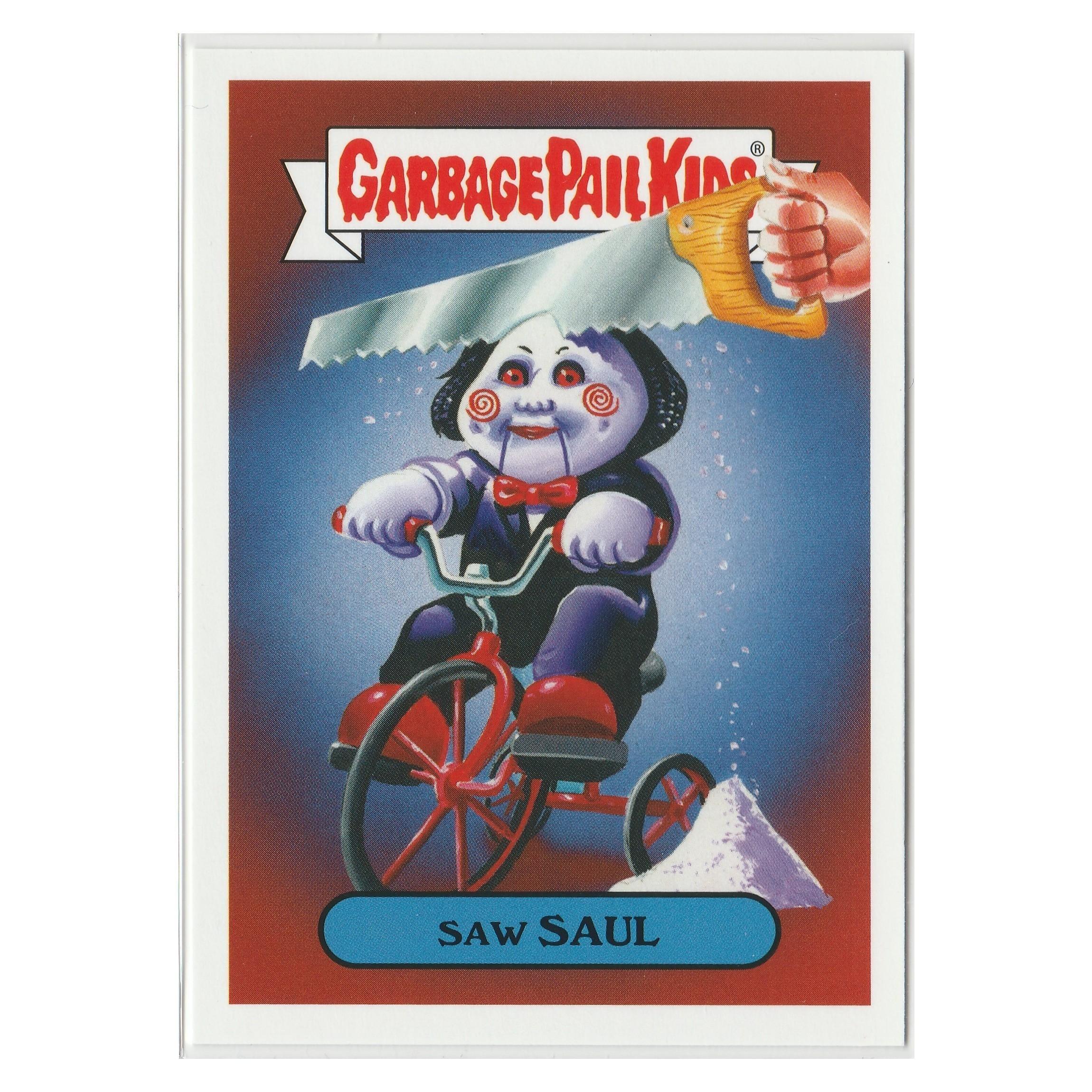 Garbage Pail Kids Saw Saul Slasher Film Sticker #12b of 15 2019 Revenge ...