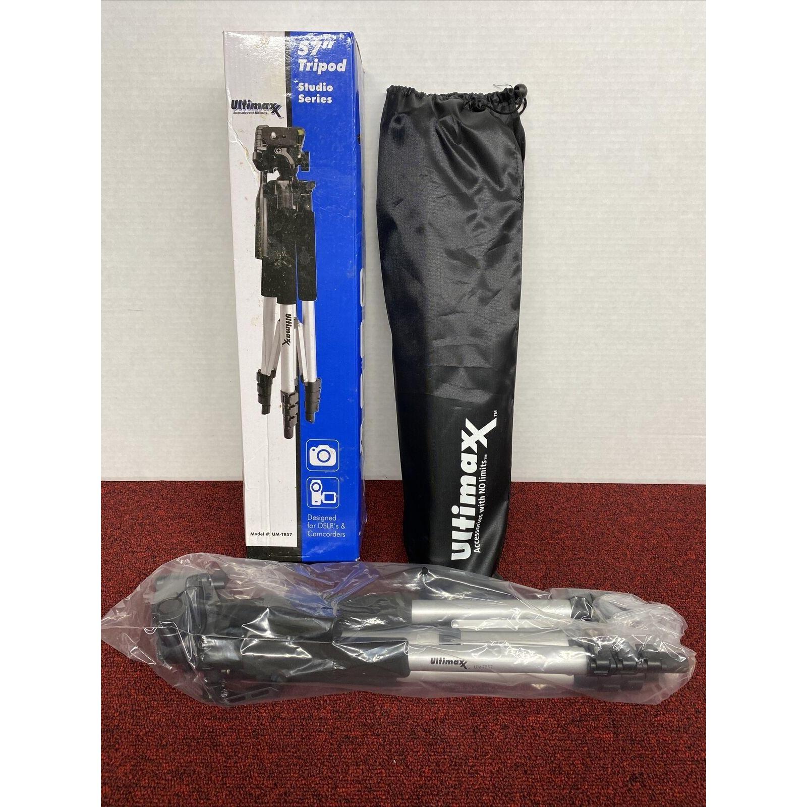 Ultimax Professional 57-inch Panhead Tilt Motion 3-way Tripod 4 All ...