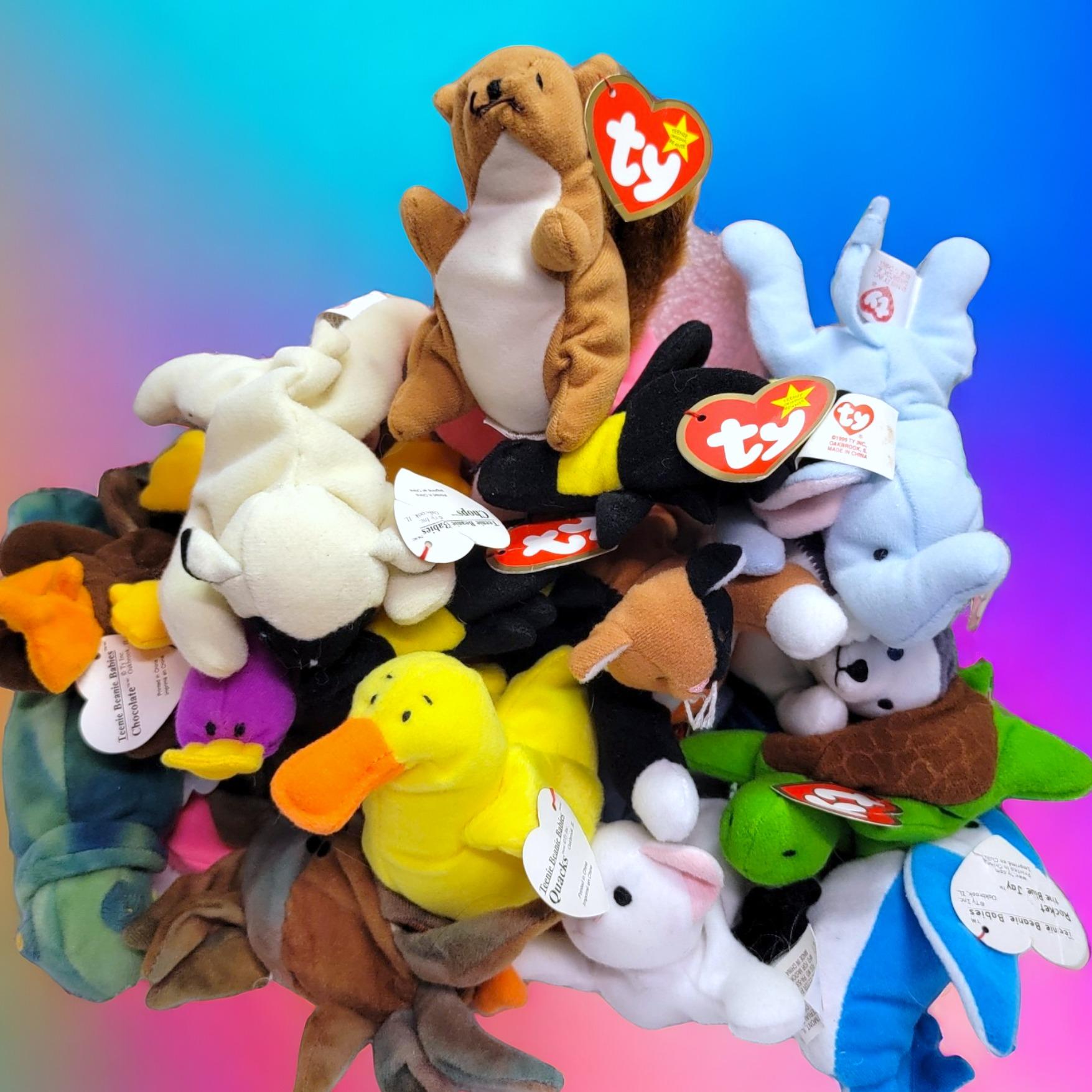 ~~💜🐿Buy My Beanies🐿💜~~ Vintage 90's Teenie Beanie Babies Plush Toy ...