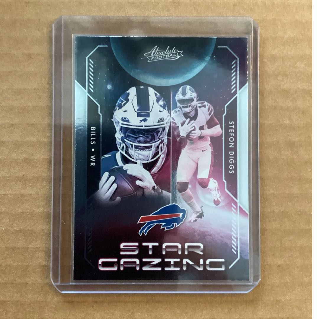 2023 Panini Absolute Star Gazing Base #SG-17 Stefon Diggs Buffalo Bills
