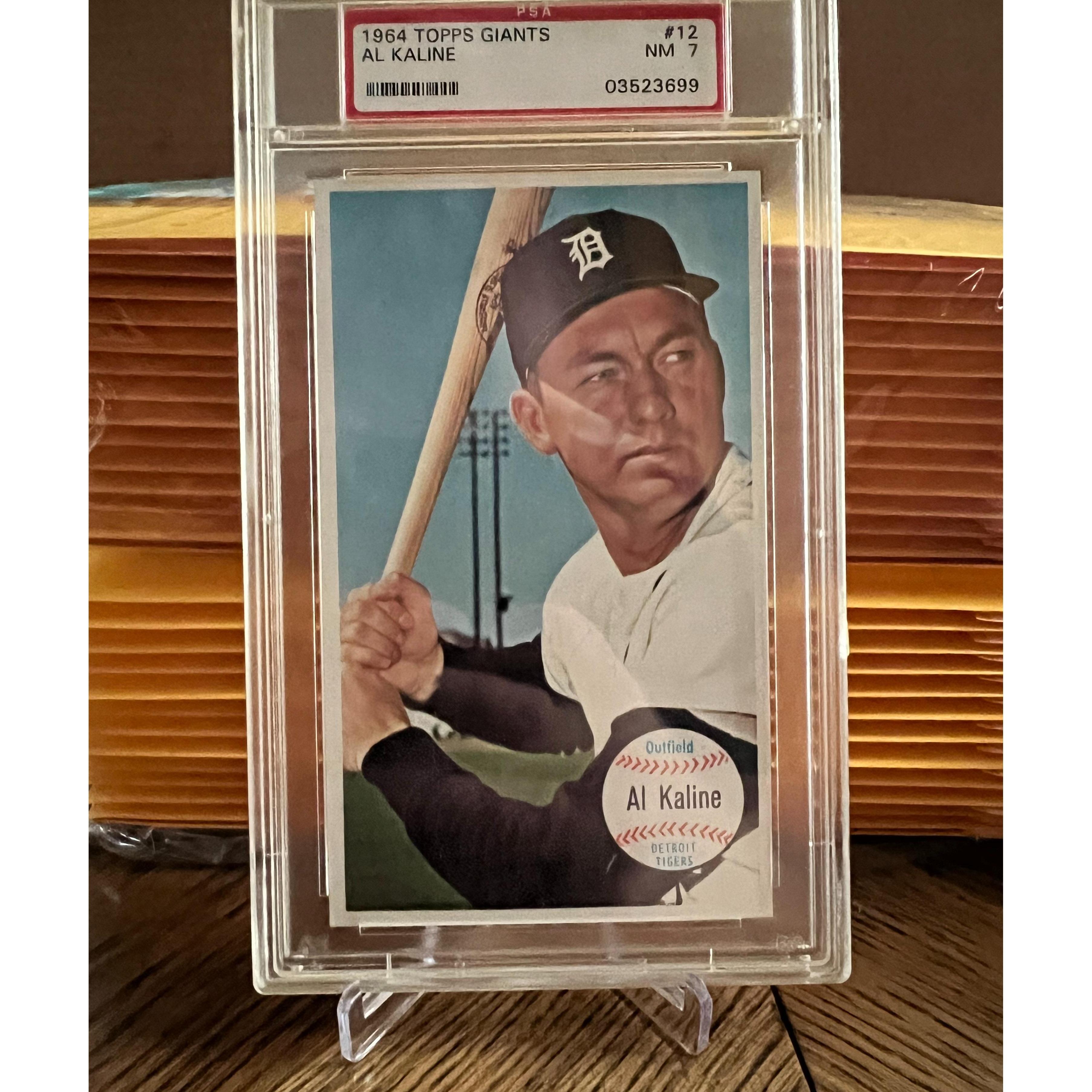 1964 Topps Giants Al Kaline Detroit Tigers PSA 7
