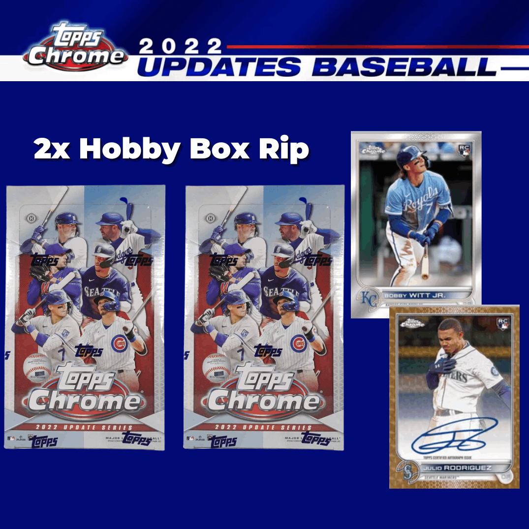 Seattle Mariners - 2022 Topps Chrome Baseball Update Series - 2x Hobby ...