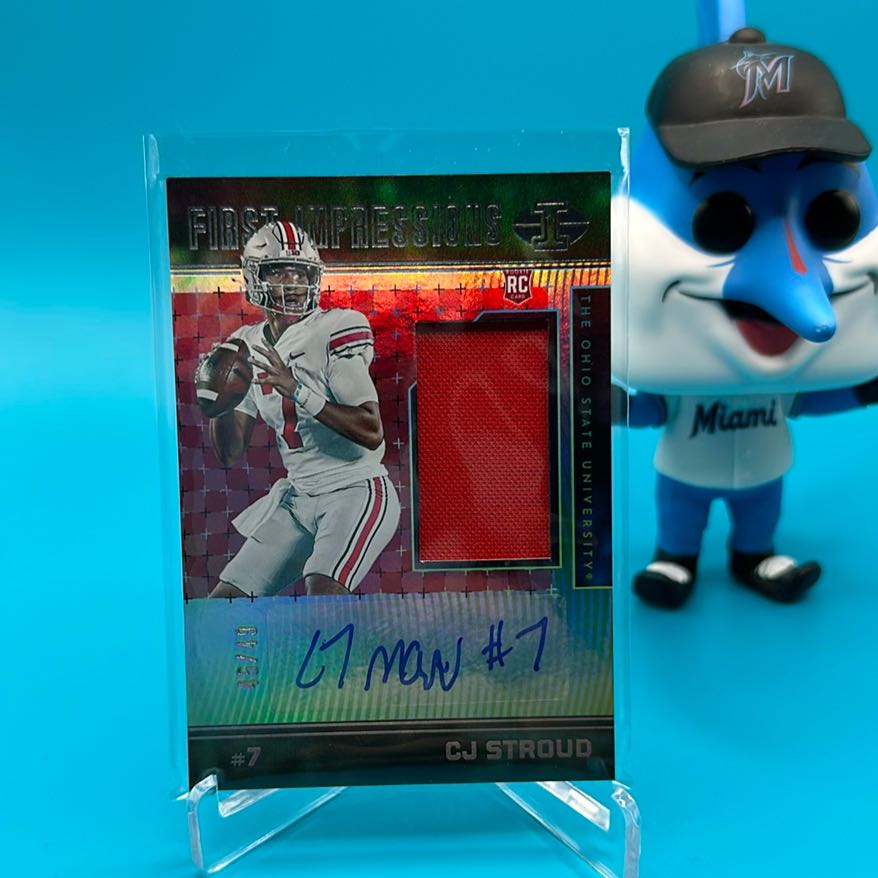 2023 Chronicles Draft CJ Stroud Illusions First Impressions RPA /49 ...