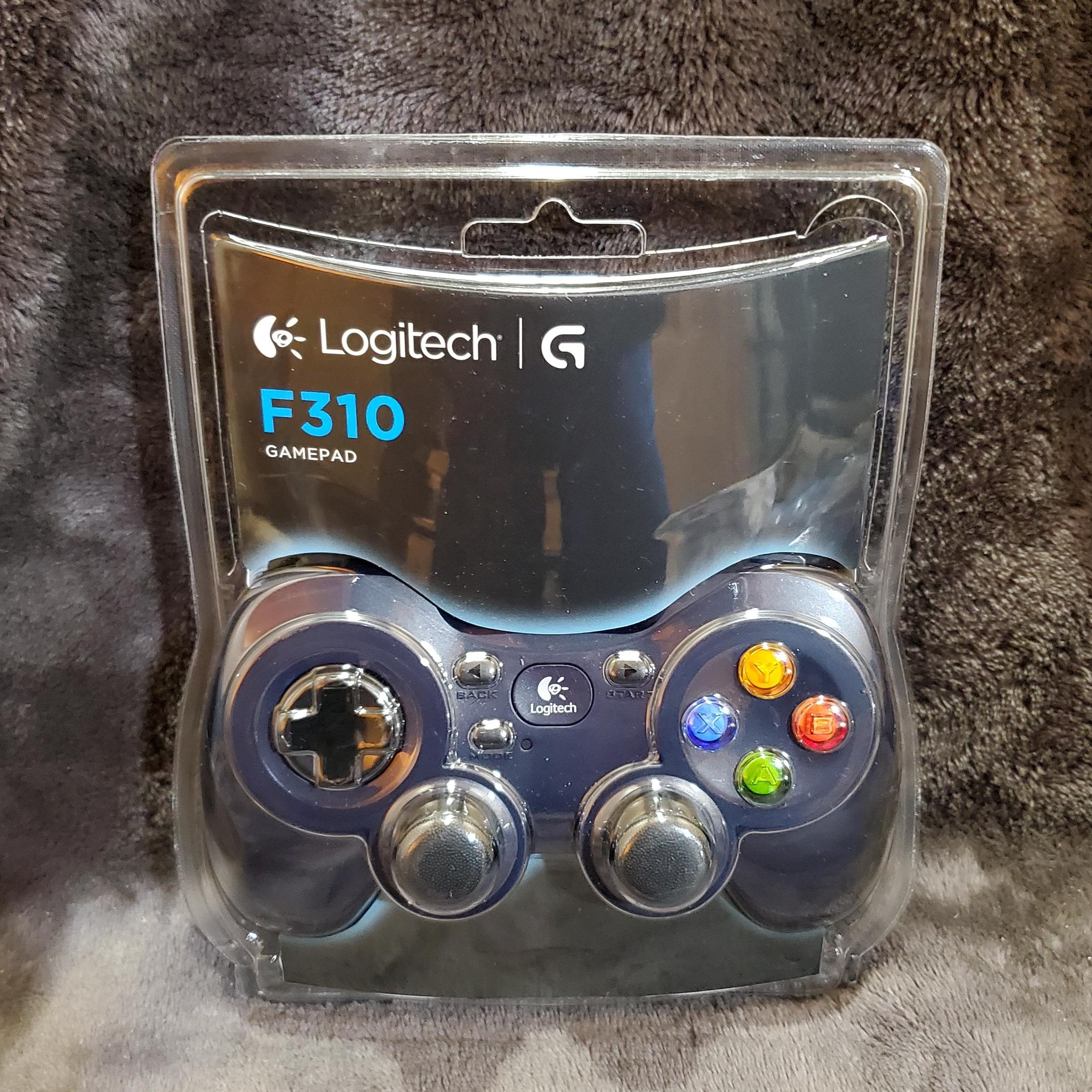 Logitech F310 Gamepad USB Wired Controller for PC SEALED New