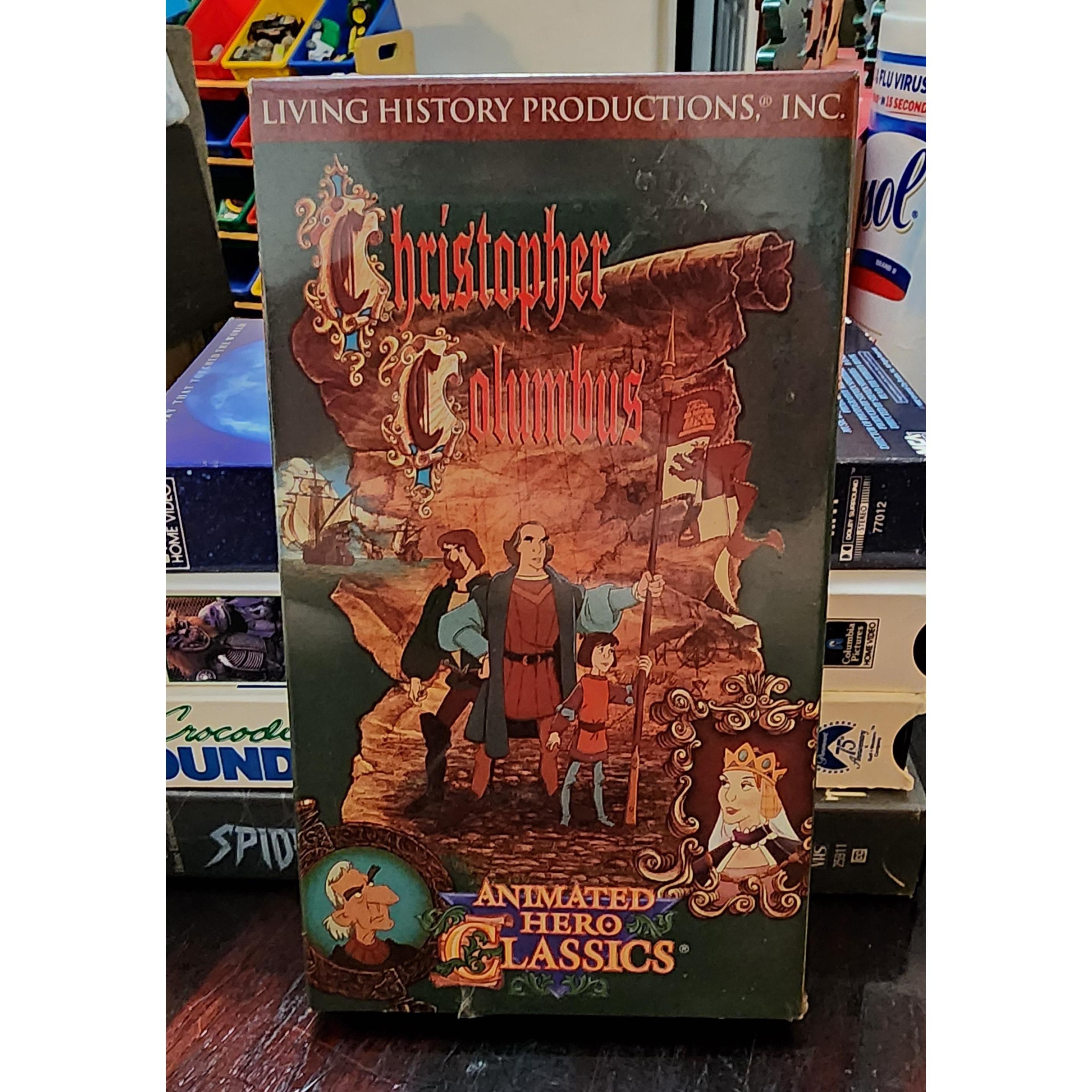 Christopher Columbus (VHS) Animated Hero Classics NEW & SEALED!