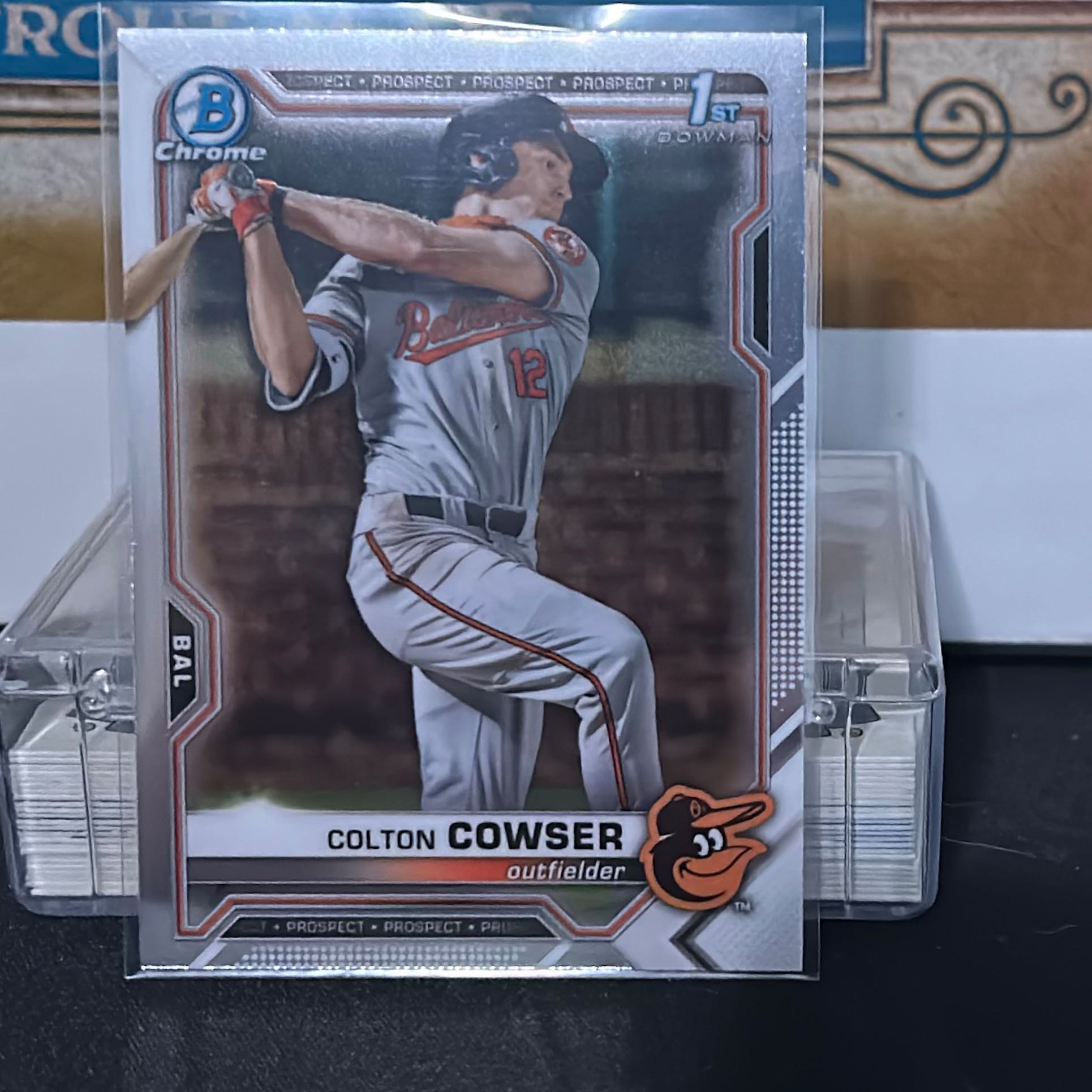 2021 Bowman Draft Chrome Colton Cowser 1st Bowman