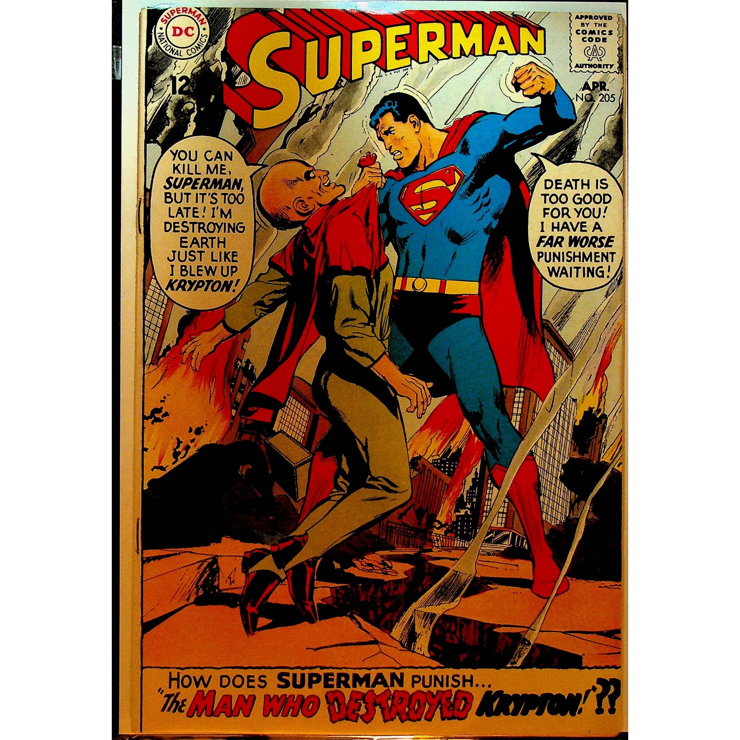 Superman 205 Neal Adams